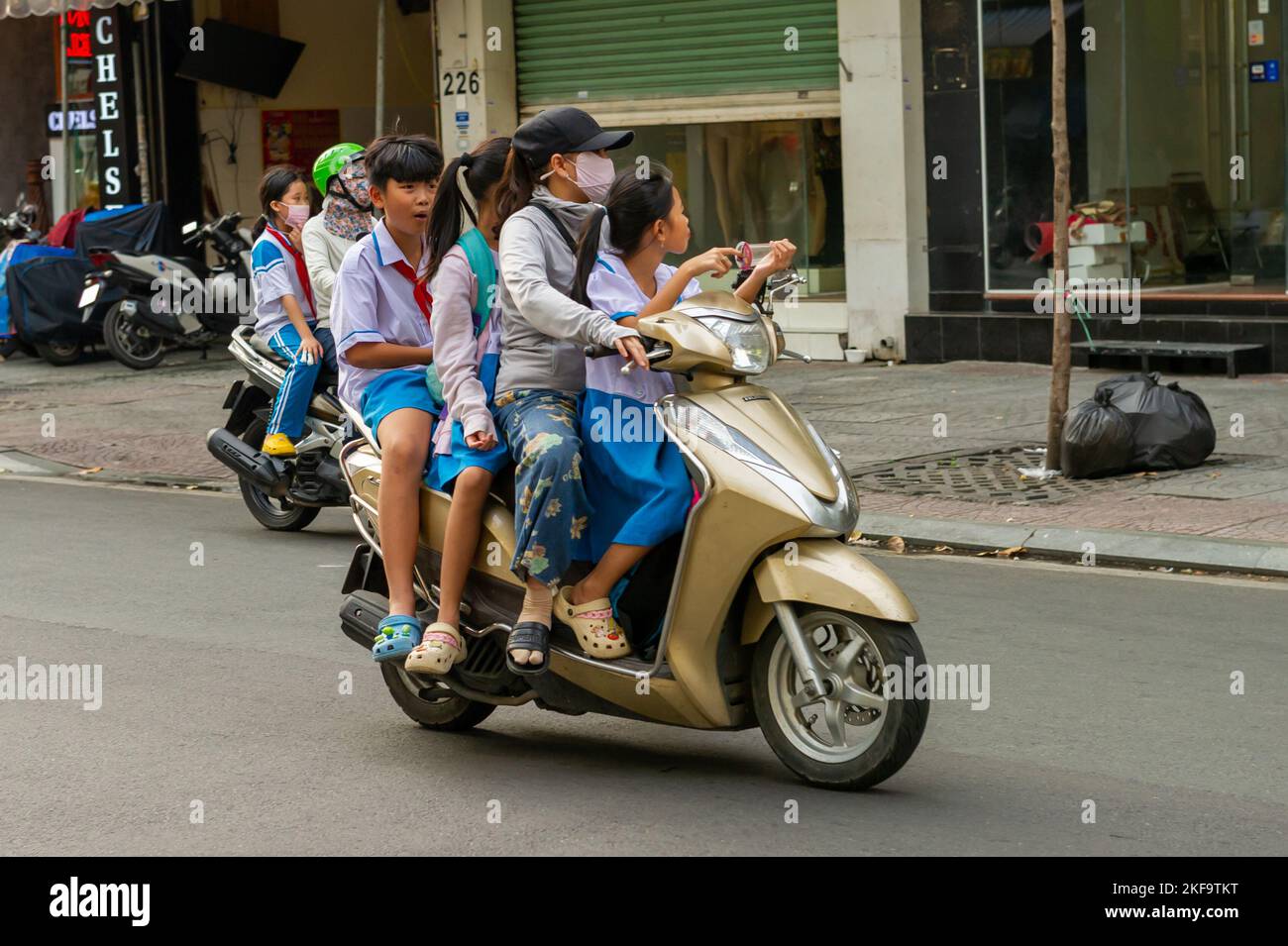 Ho chi minh city street life hi-res stock photography and images - Alamy