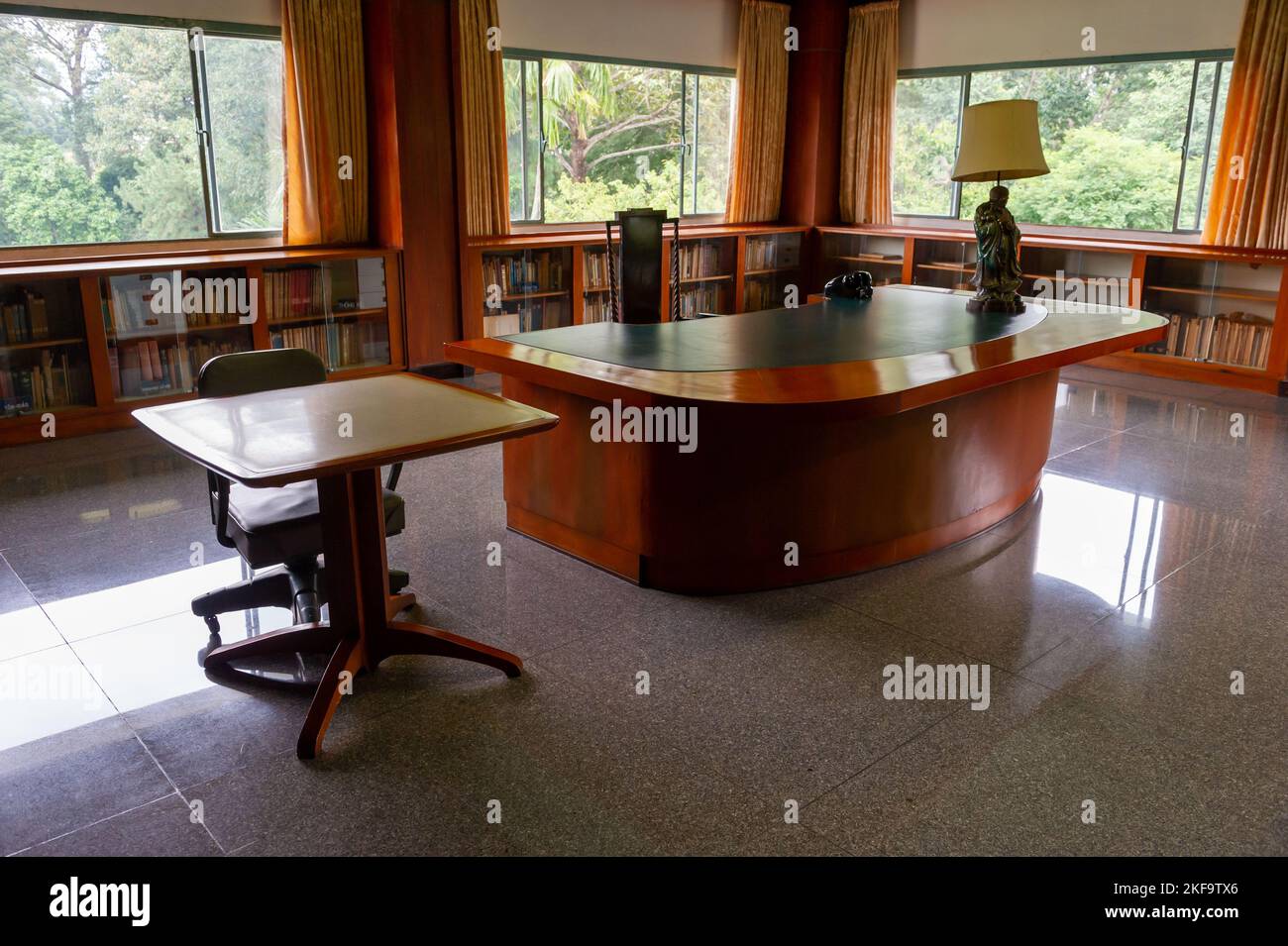 The Library at the Reunification Palace, Ho Chi Minh City, Vietnam ...