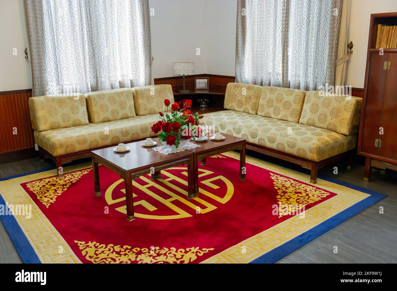 The Vice Presidents Office at the Reunification Palace, Ho Chi Minh ...
