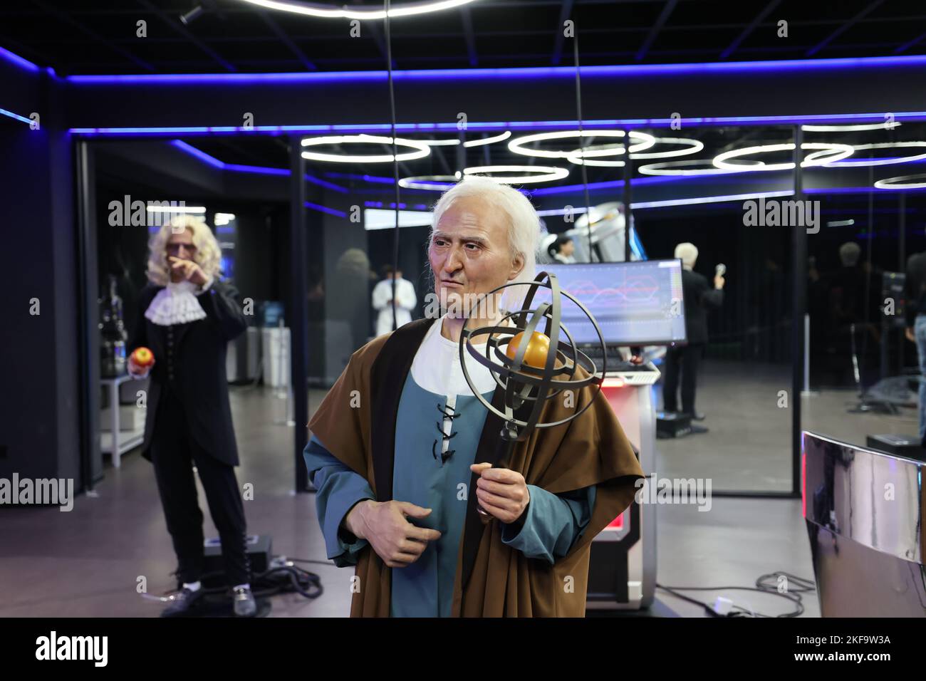 Bionic robots in EX Future Technology Museum, Dalian City, northeast ...