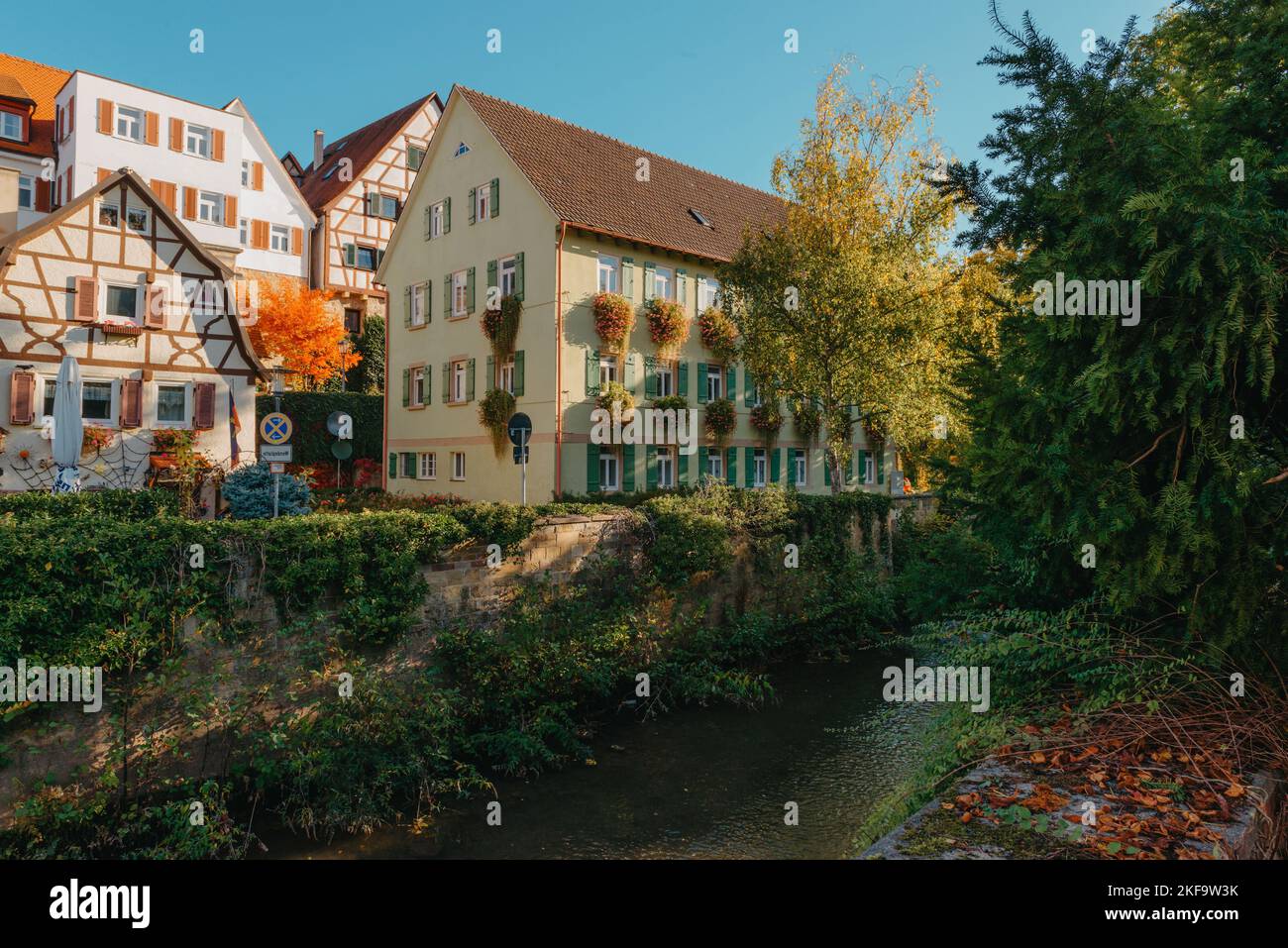 Old national German town house in Bietigheim-Bissingen, Baden ...