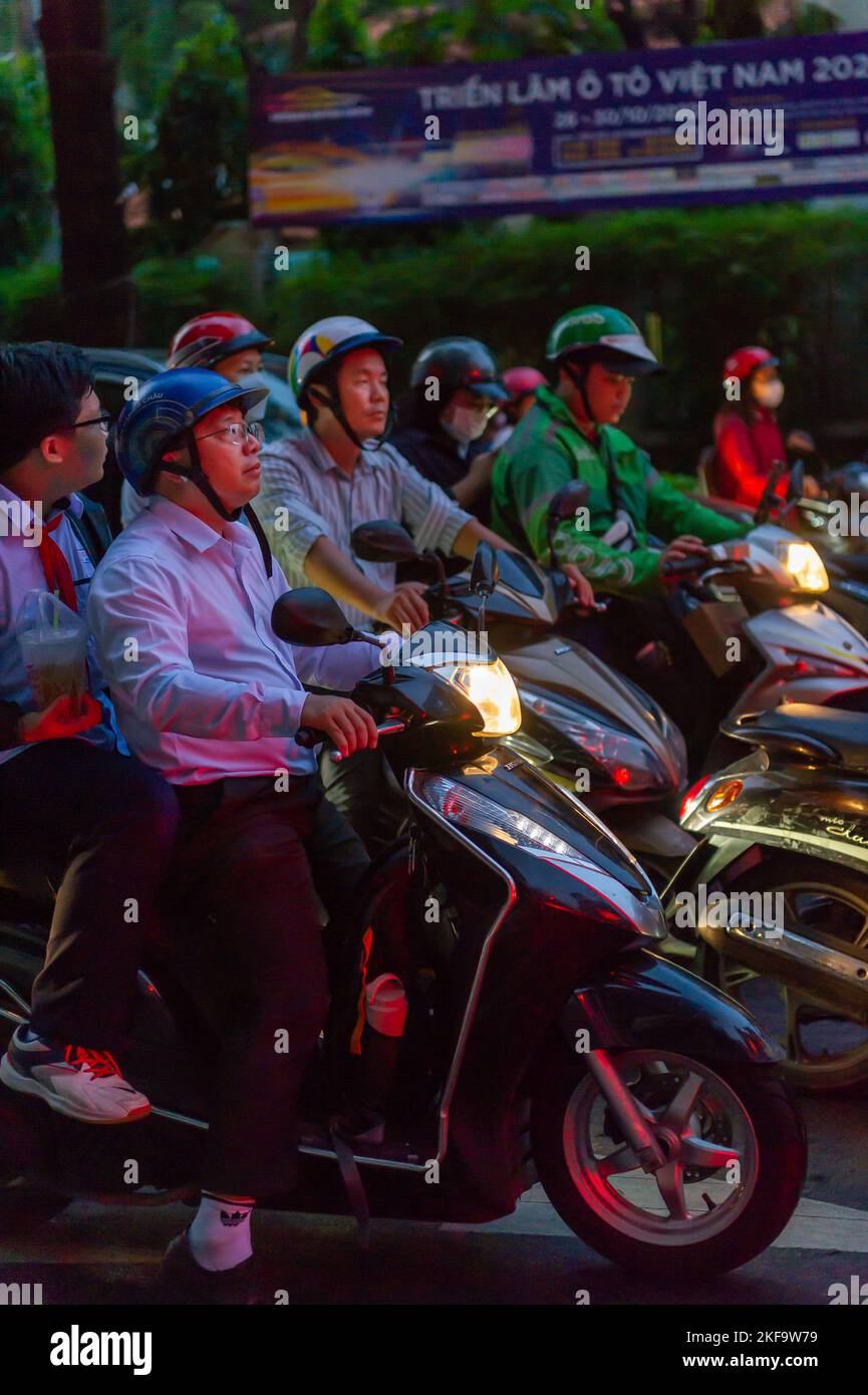 Swarm of motorcycles hi-res stock photography and images - Alamy