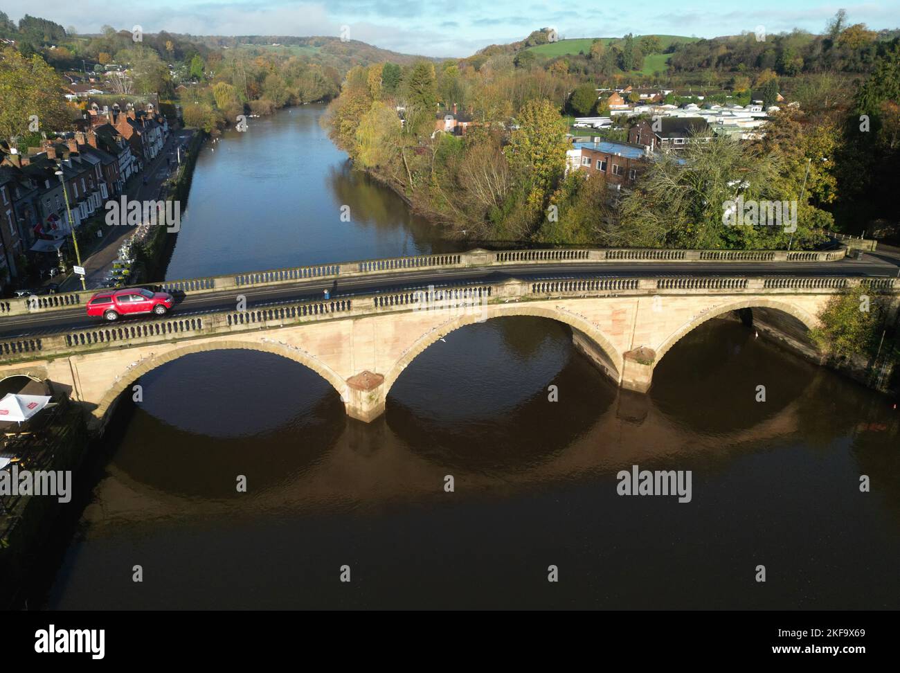 Aerial view bewdley in worcestershire hi-res stock photography and ...