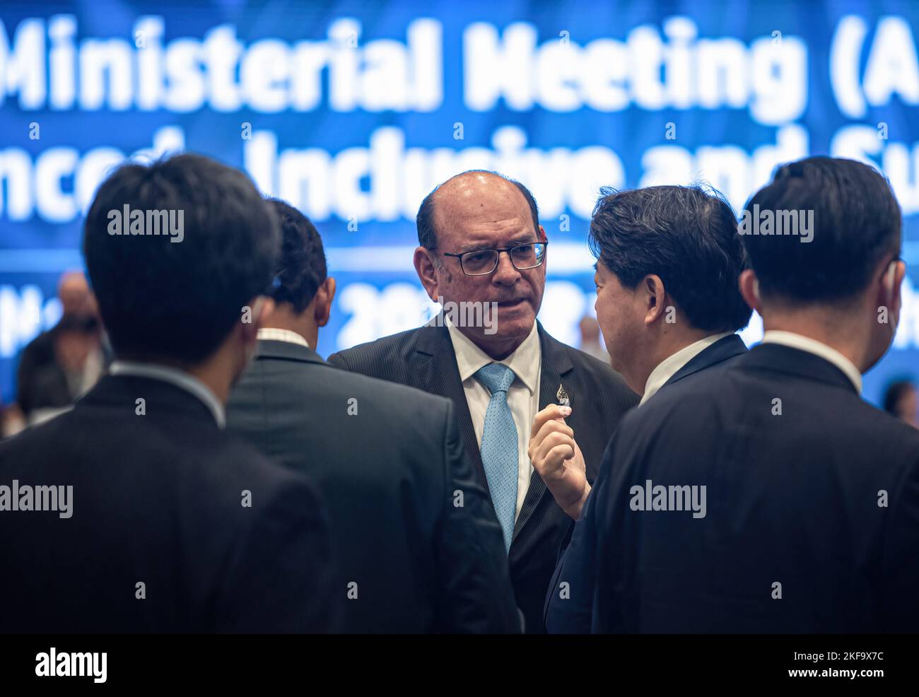 Bangkok, Thailand. 17th Nov, 2022. Peru Minister of Foreign Affairs ...