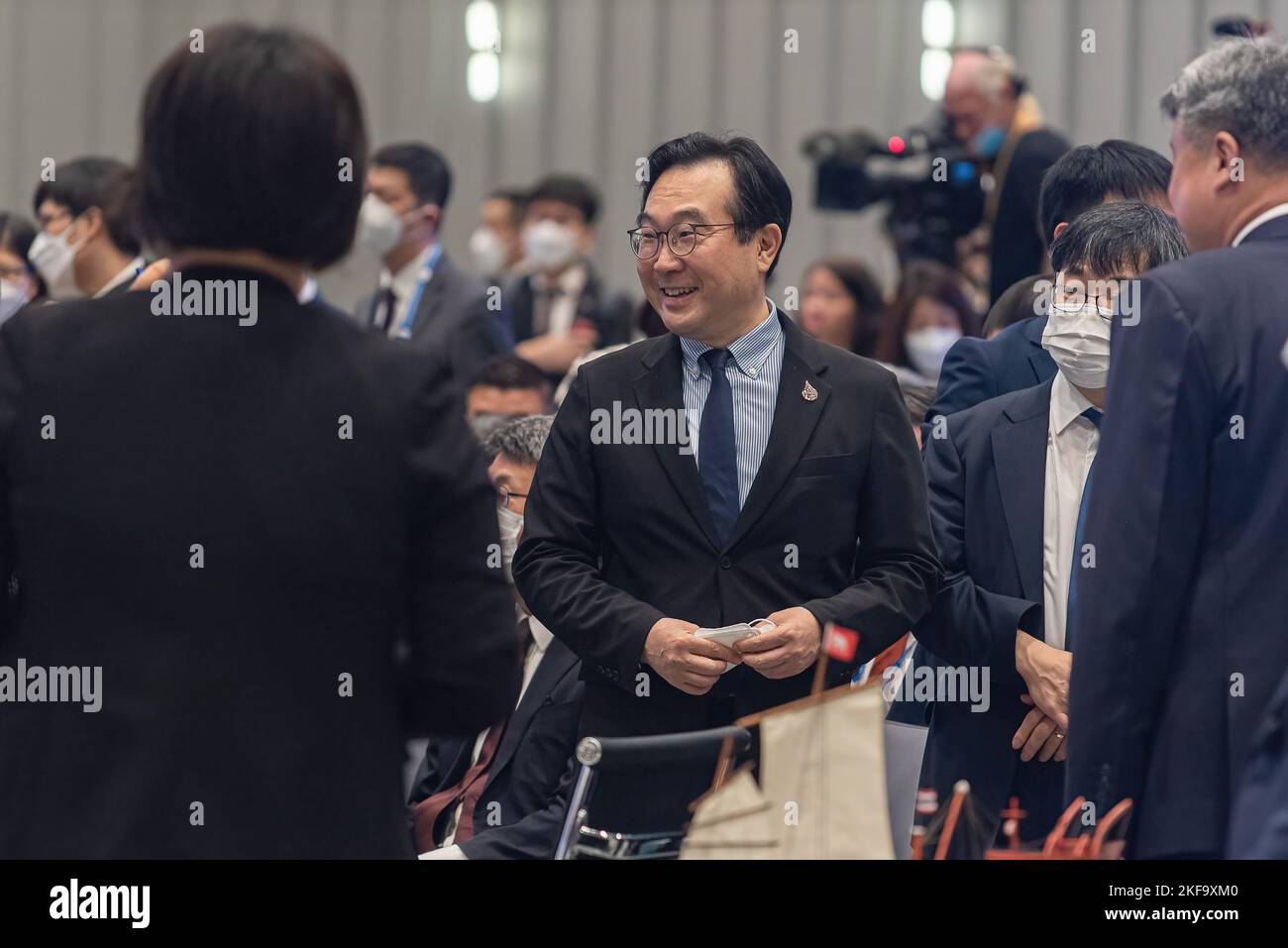 Bangkok, Thailand. 17th Nov, 2022. Korea Second Vice Minister of ...