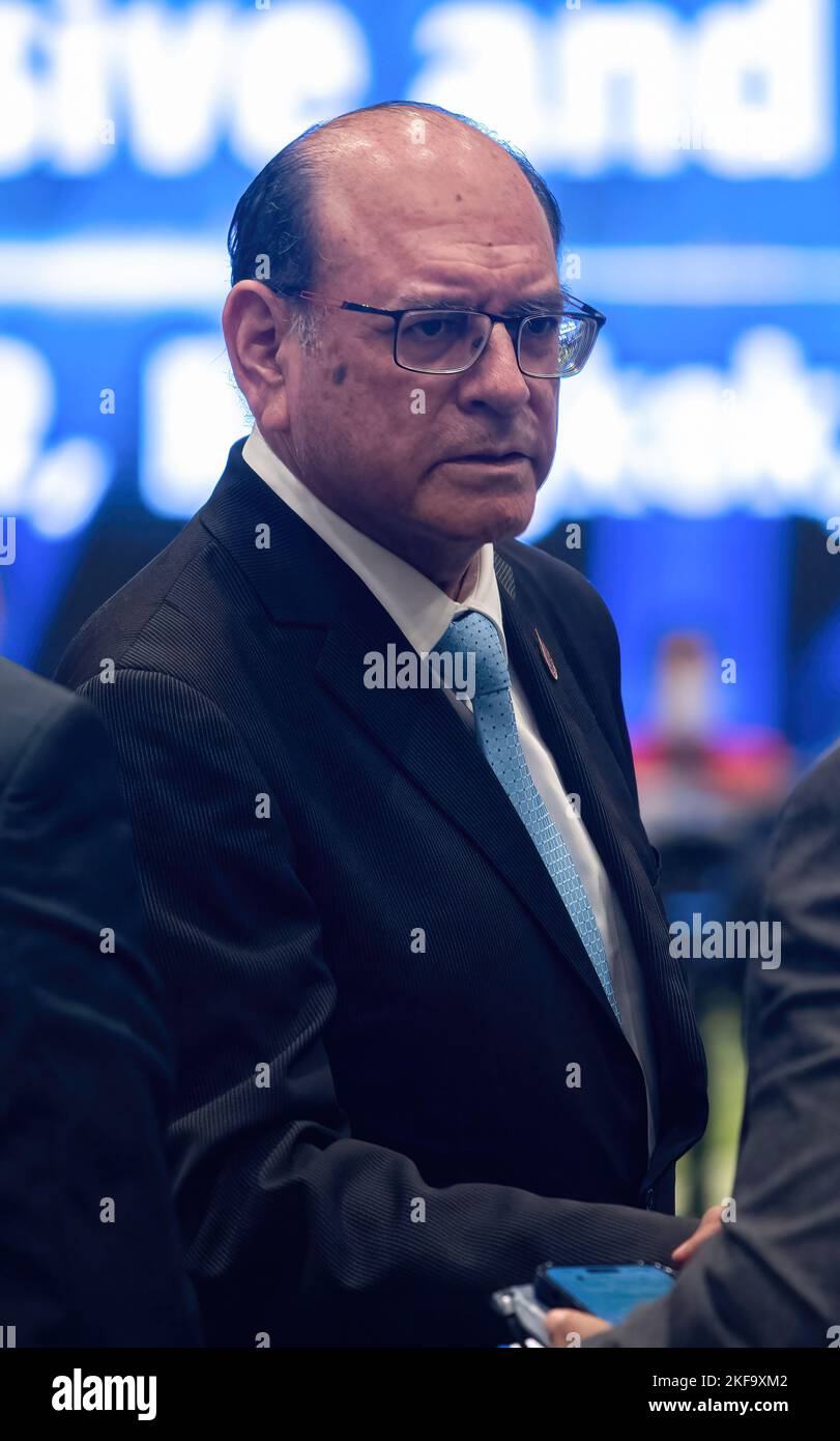 Bangkok, Thailand. 17th Nov, 2022. Peru Minister of Foreign Affairs ...