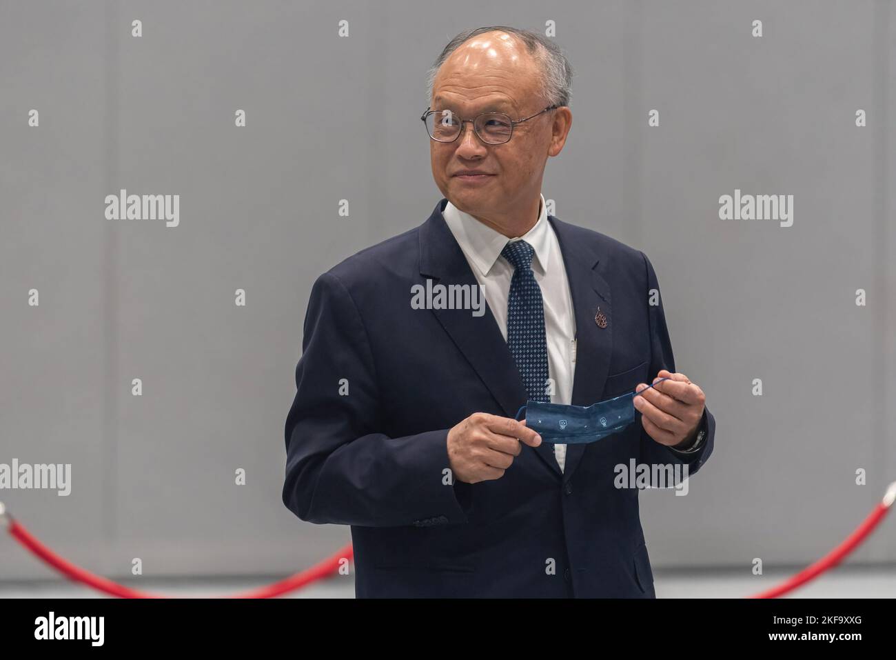 Bangkok, Thailand - 17 Nov 2022, Taiwan Minister without portfolio John Deng seen during the ...