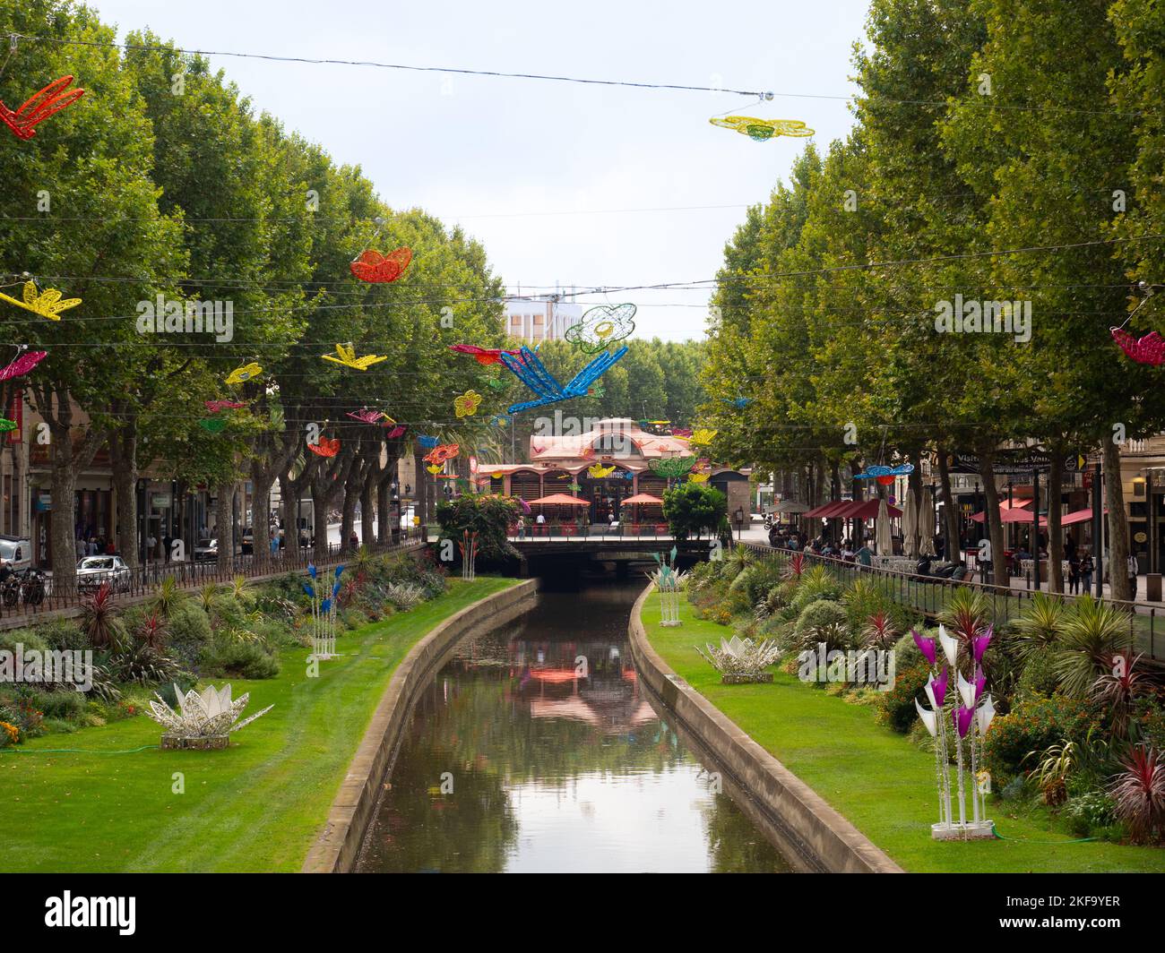 Image of the Basse river in Perpignan Stock Photo - Alamy