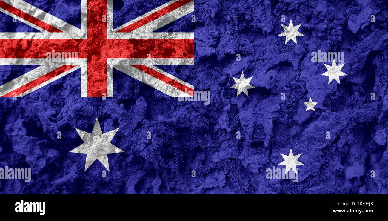 australian flag texture as background Stock Photo - Alamy