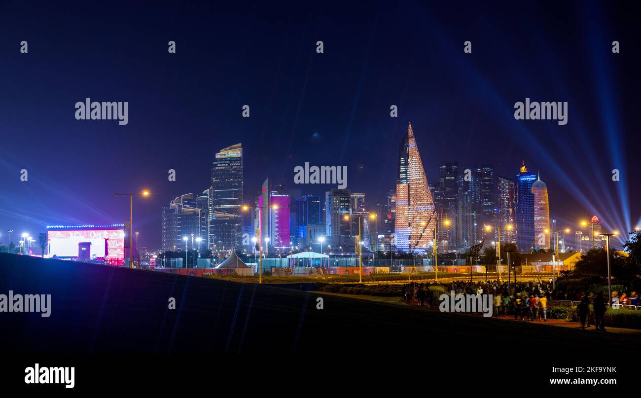 FIFA World Cup Qatar 2022 celebration Lights in Qatar 2022 Also ...