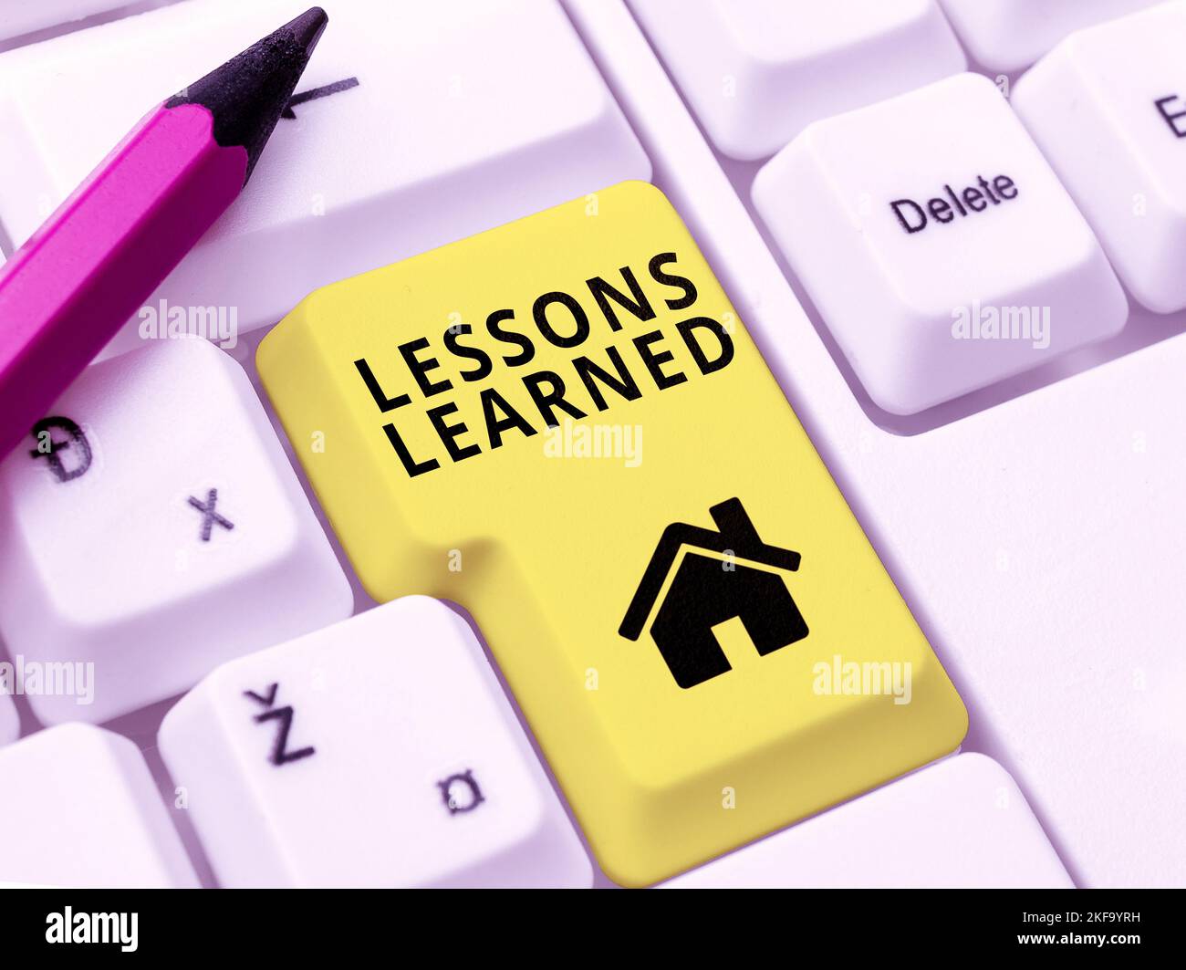 Inspiration showing sign Lessons Learned. Internet Concept experiences garnered from ...