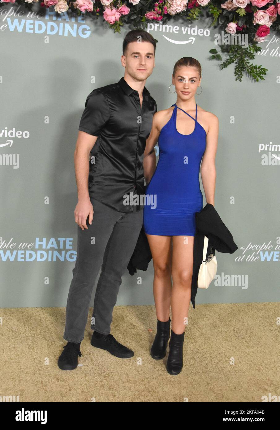 Los Angeles, California, USA 16th November 2022 Tal Fishman and Maddie ...