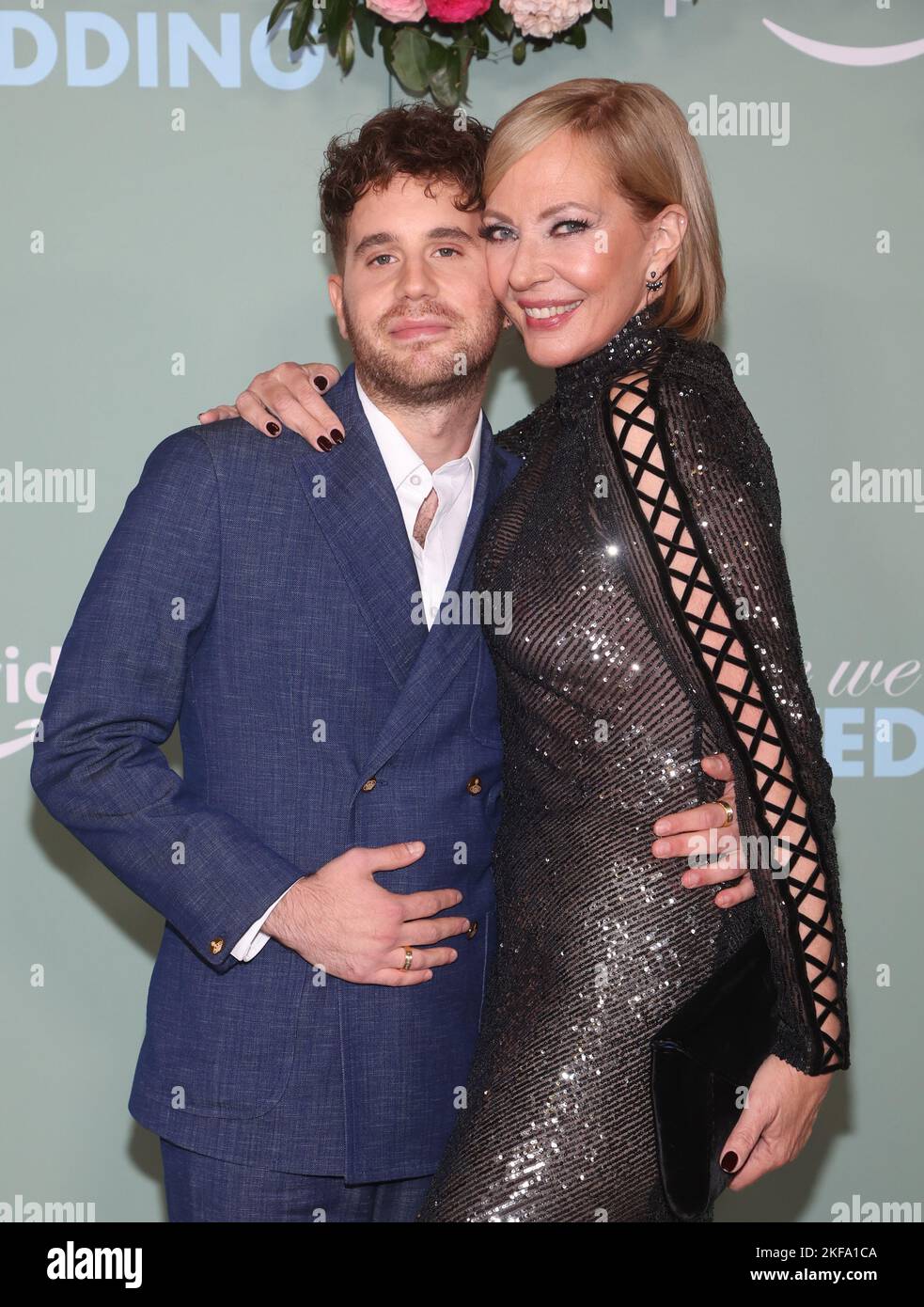 Los Angeles, Ca. 16th Nov, 2022. Ben Platt and Allison Janney at The ...