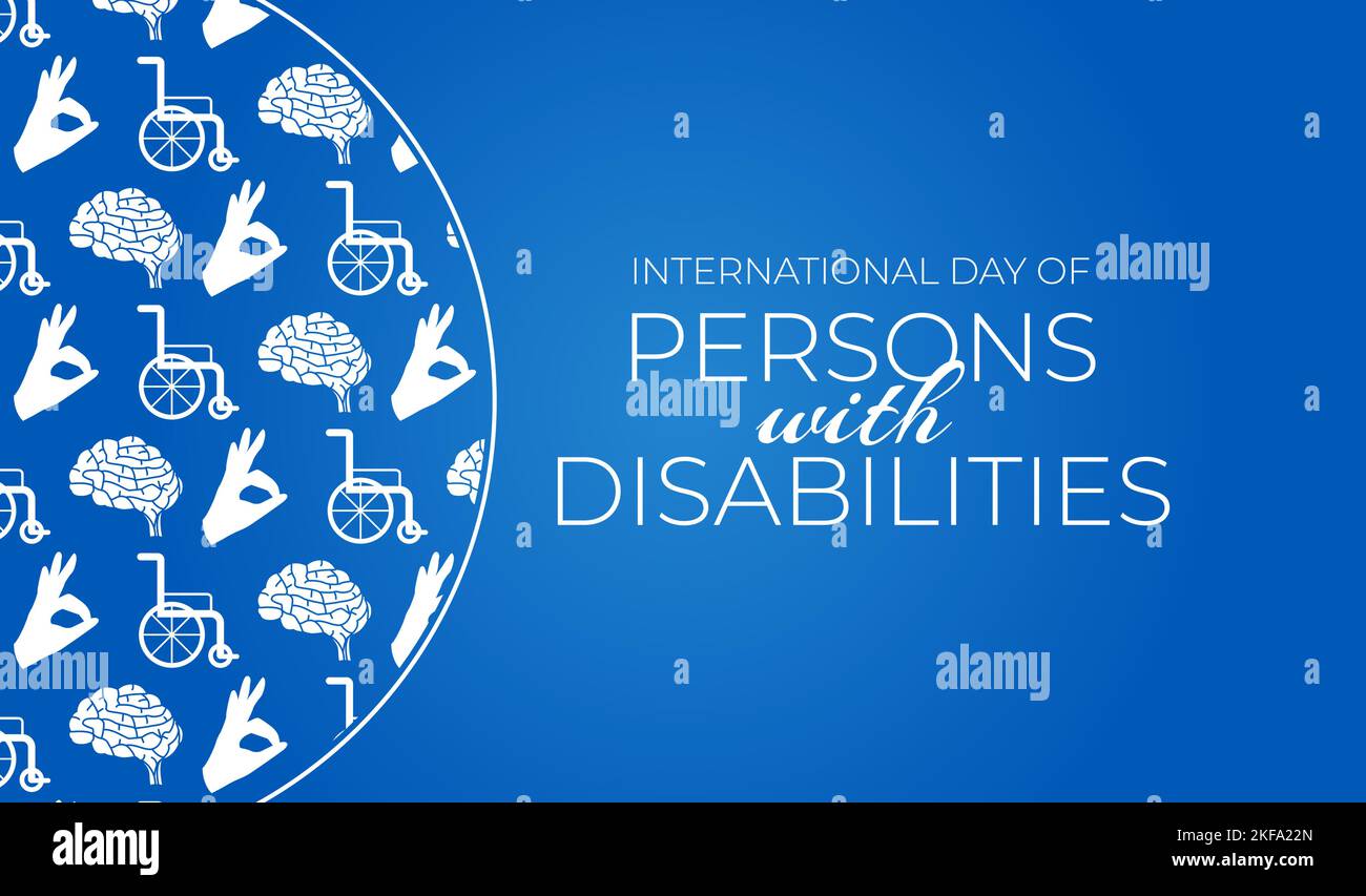 International Day of Persons with Disabilities Illustration Design ...