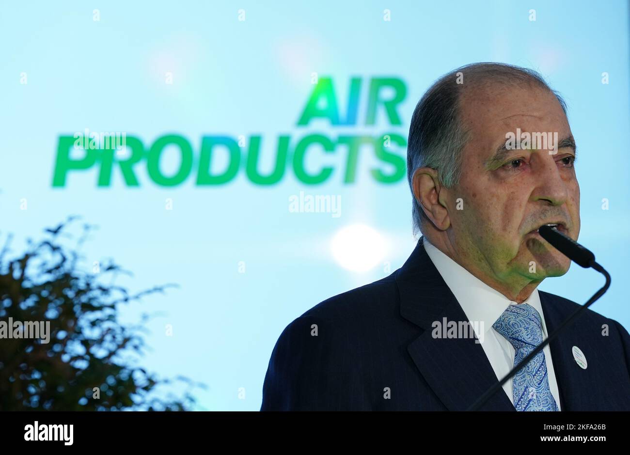 17 November 2022, Hamburg: Seifi Ghasemi, president and chief executive ...