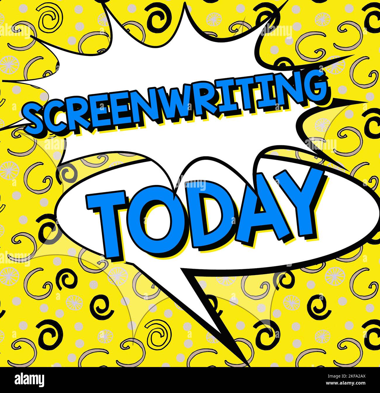 Inspiration showing sign Screenwriting. Word for the art and craft of ...