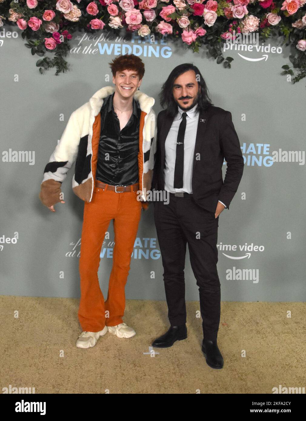 Los Angeles, California, USA 16th November 2022 Peet Montzingo and ...