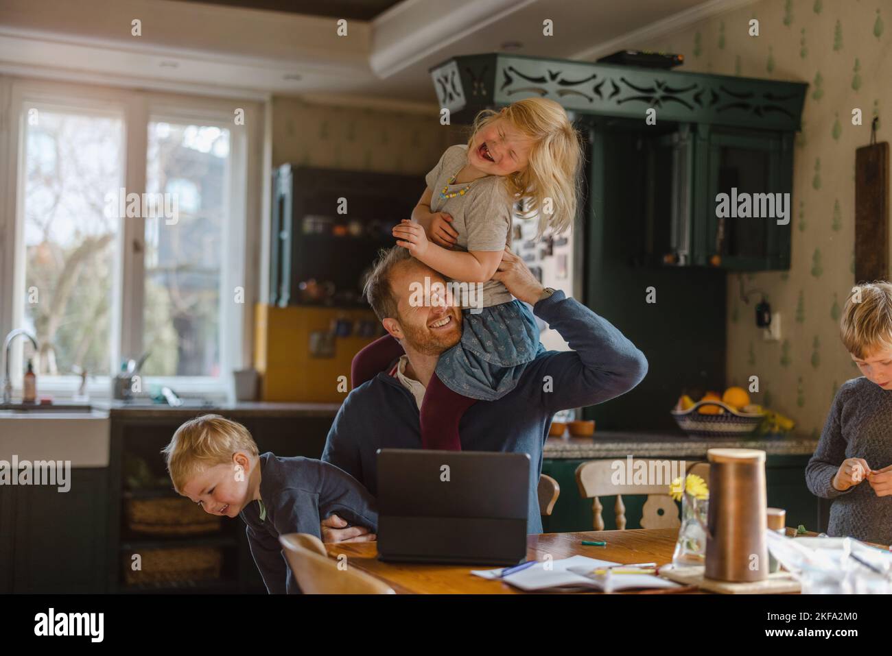 Adult kids at home hi-res stock photography and images - Alamy