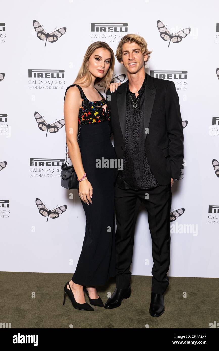 Martha Lieversedge , Fabio Wibmer Pirelli Calendar 2023 Presentation ...