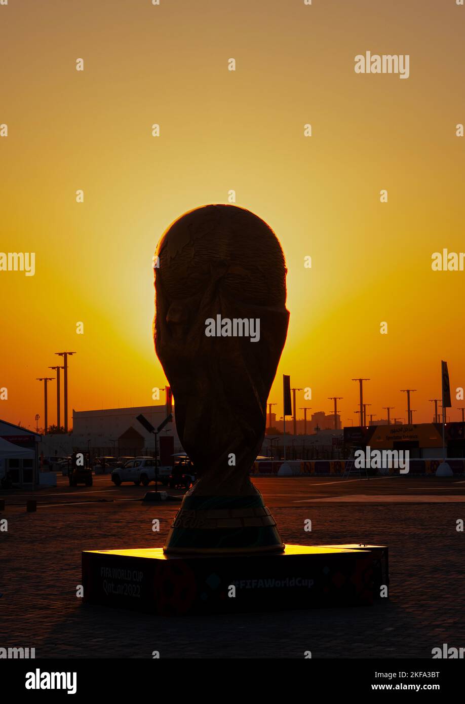 Stadium 974 one of the venue of Qatar 2022 FIFA world cup football as ...