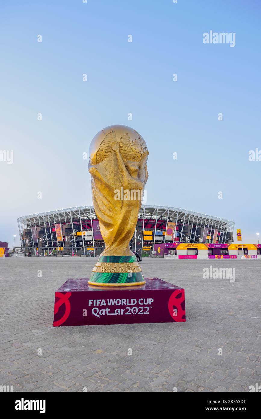 Stadium 974 one of the venue of Qatar 2022 FIFA world cup football as ...