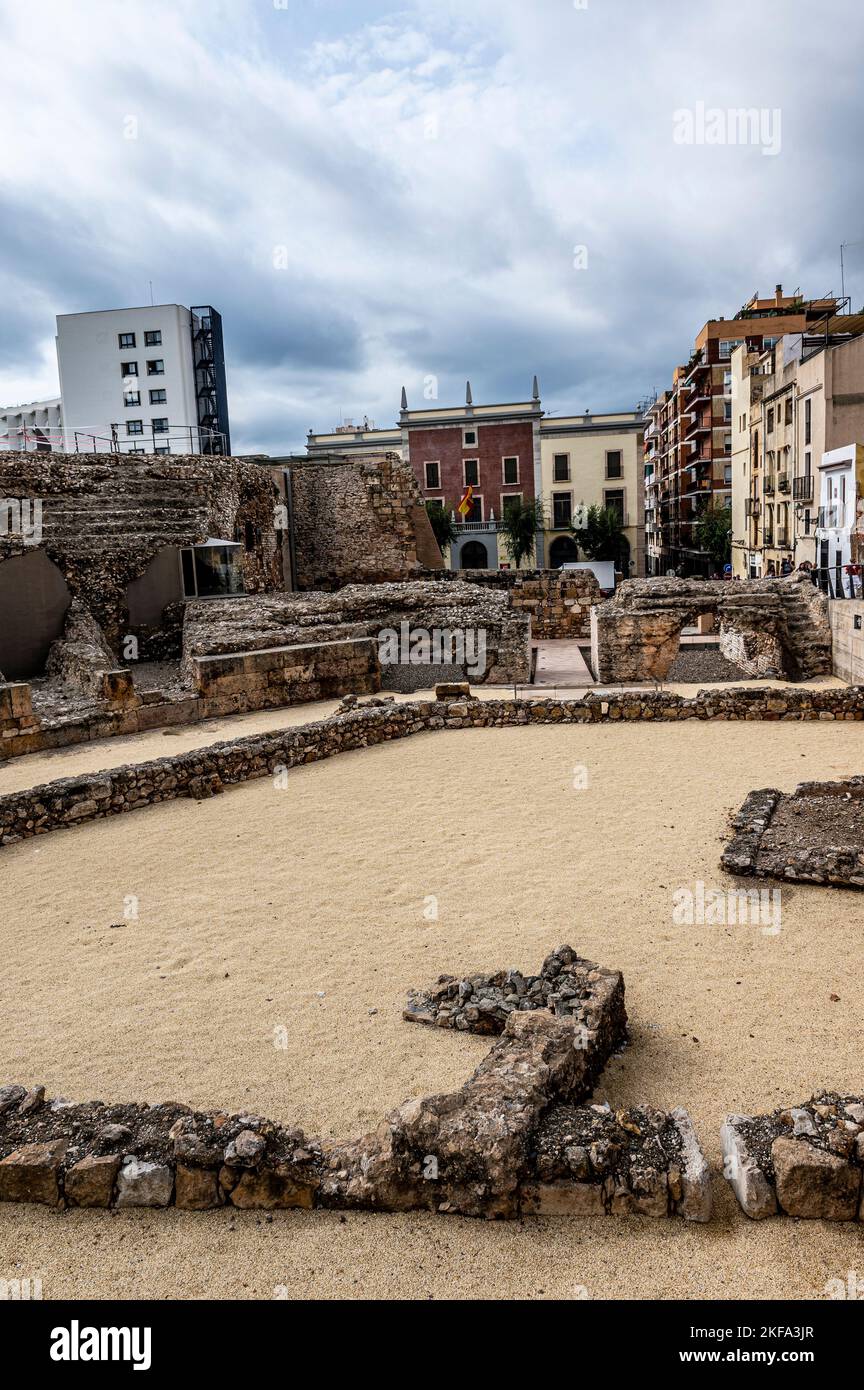 Roman circus of Tarragona Spain Stock Photo - Alamy
