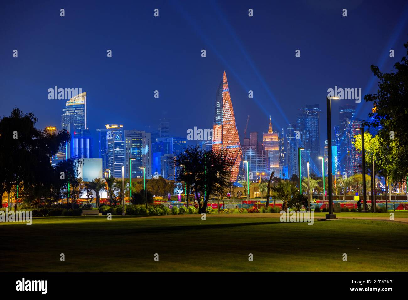 FIFA World Cup Qatar 2022 celebration Lights in Qatar 2022 Also ...