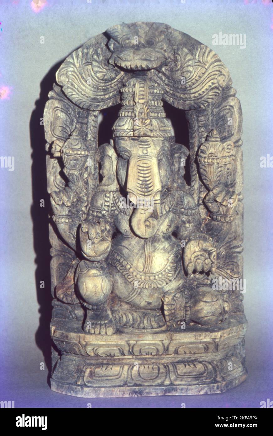 Artistically Carved Ganesh Idol, India Stock Photo - Alamy