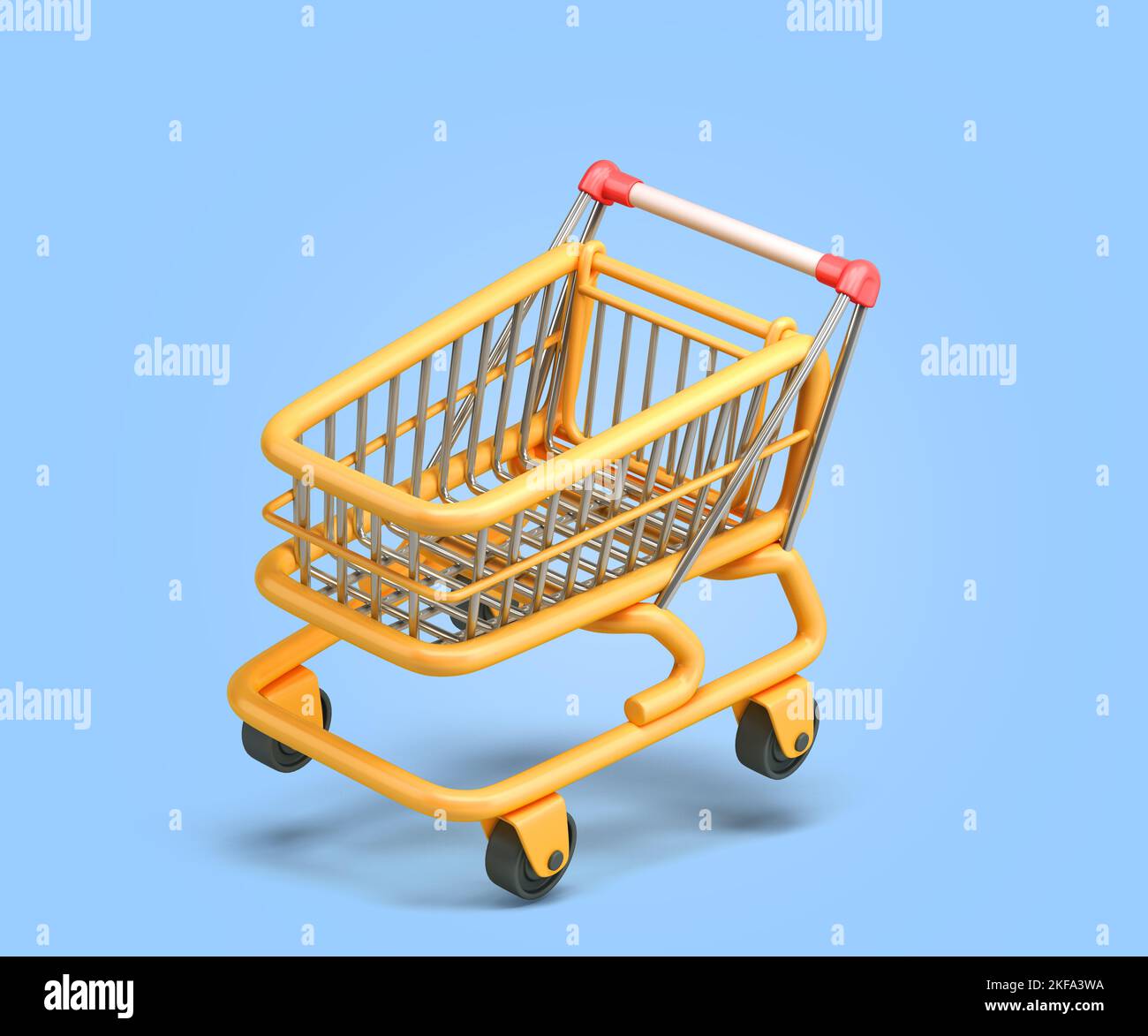 Shopping basket toon hi-res stock photography and images - Alamy