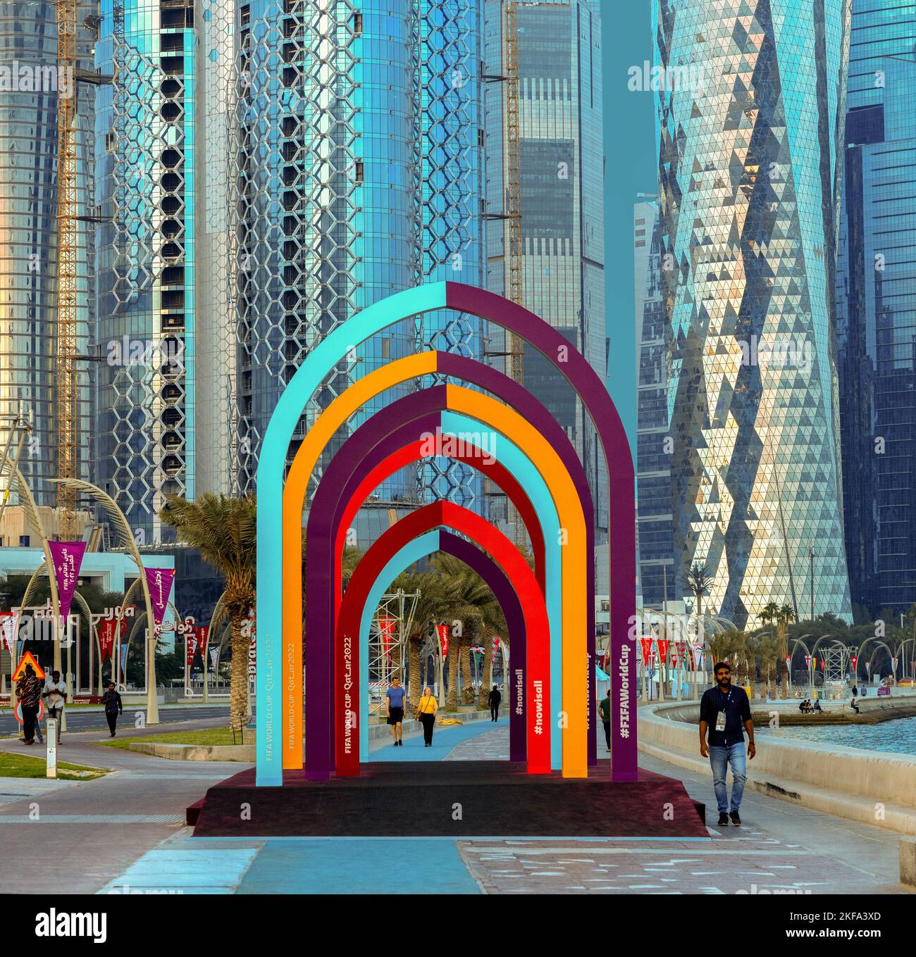 FIFA World Cup Qatar 2022 celebration Lights in Qatar 2022 Also ...