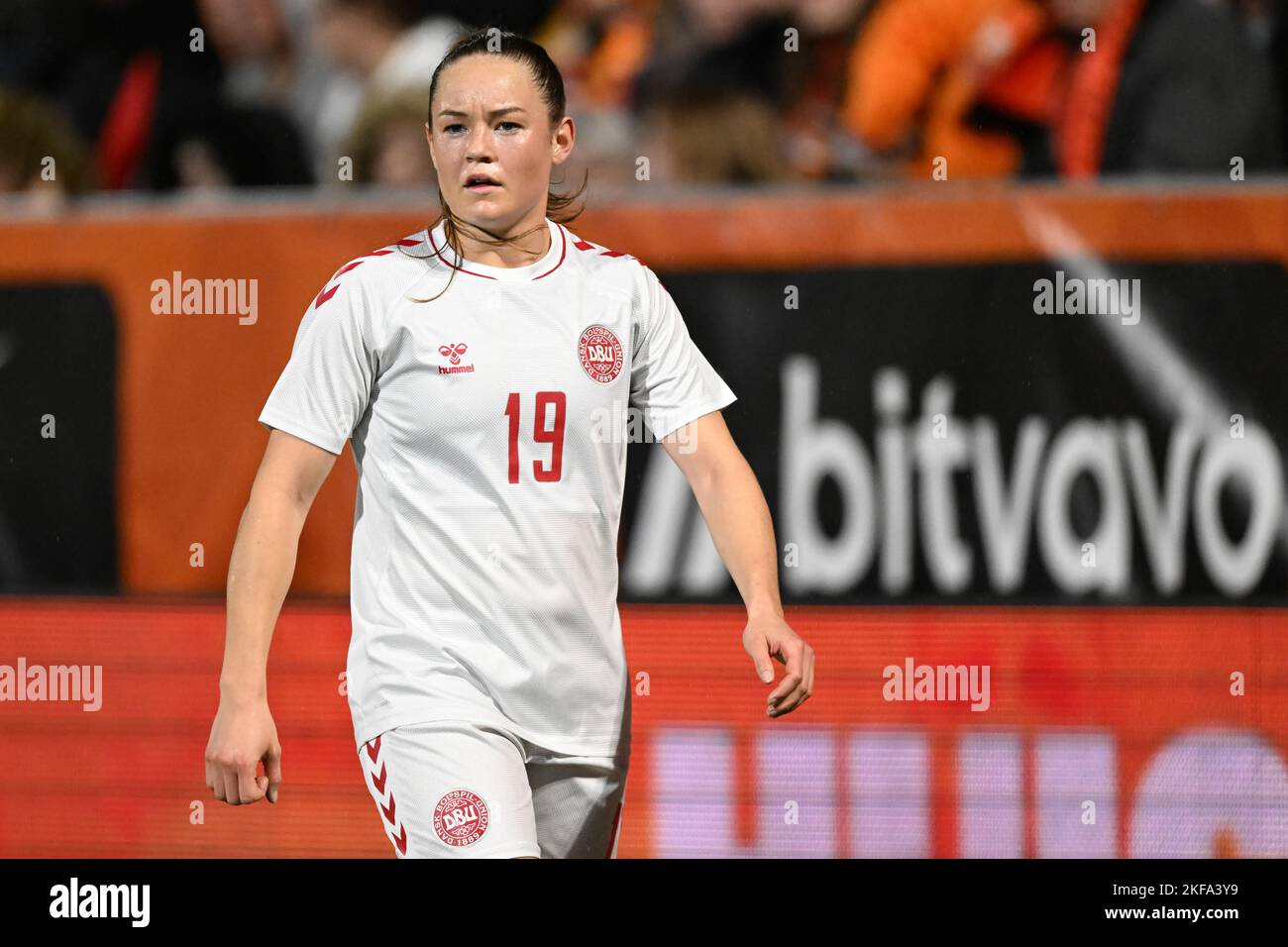 ZWOLLE - Janni Thomsen of Denmark women during the friendly match for ...
