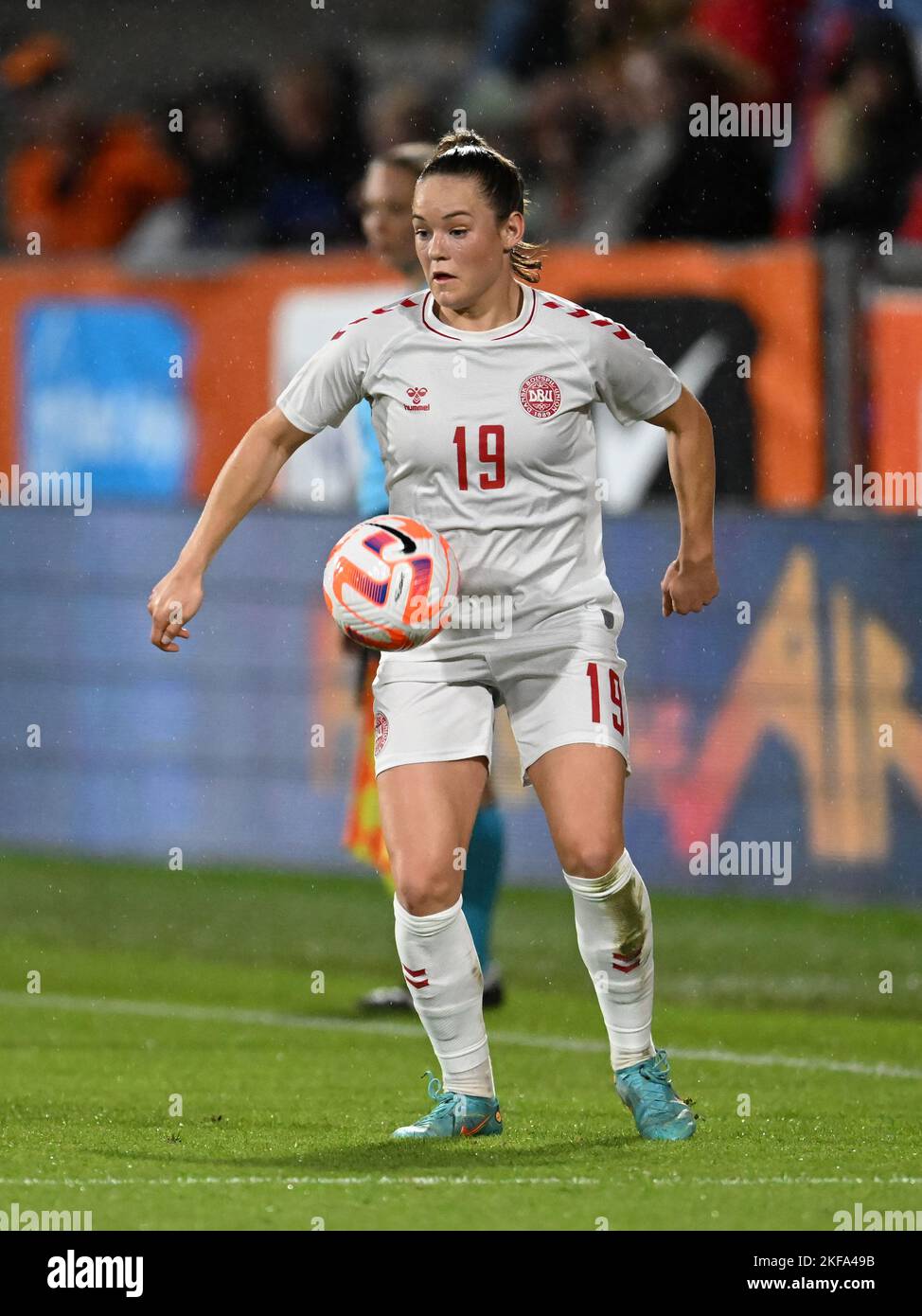 ZWOLLE - Janni Thomsen of Denmark women during the friendly match for ...