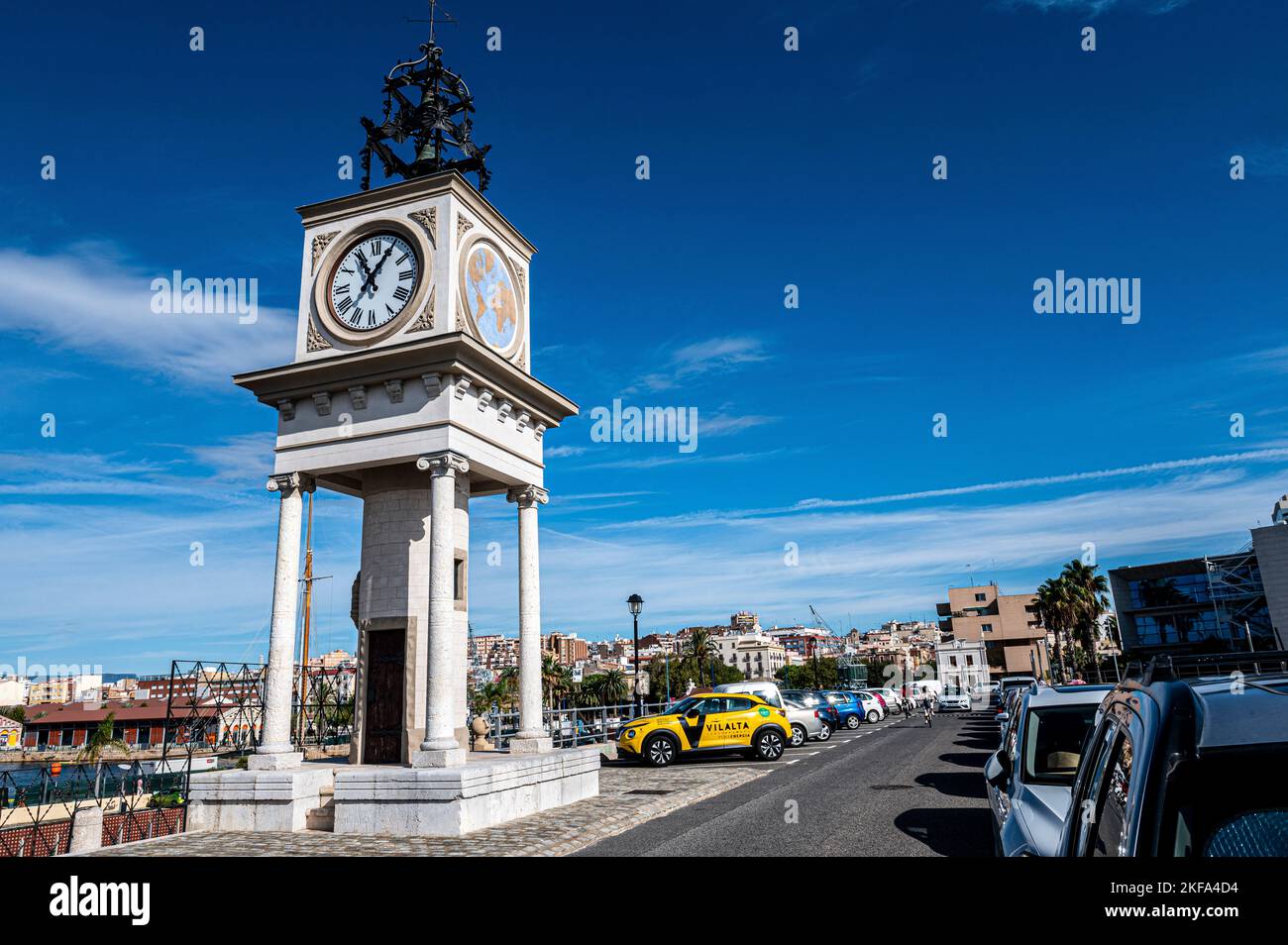 Clock tower in port hi-res stock photography and images - Alamy