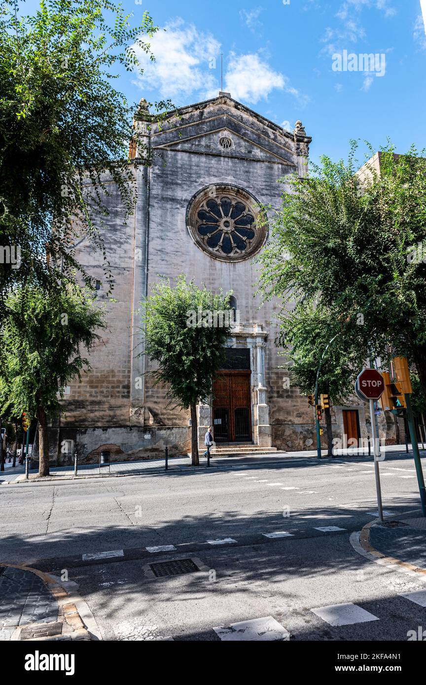 Entrance road sign spain hi-res stock photography and images - Alamy