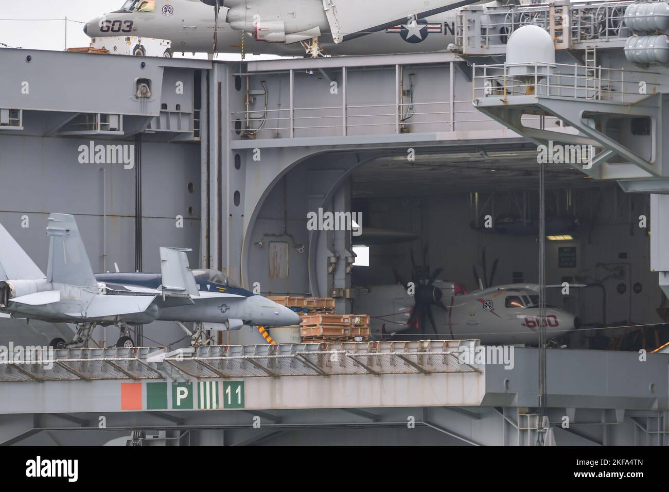USS GERALD R FORD Stock Photo - Alamy