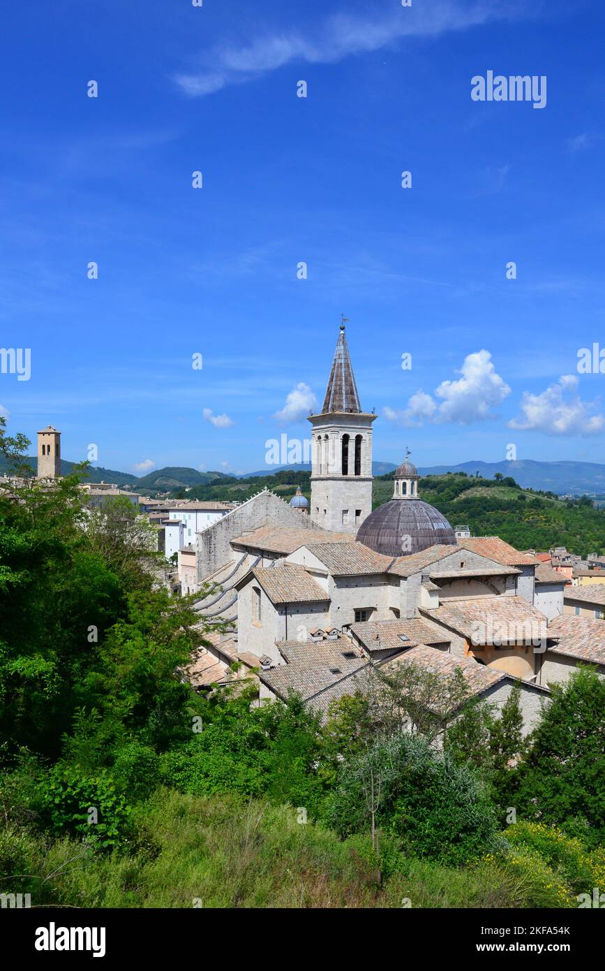 Spoleto (Italy) - The charming medieval village in Umbria region with ...