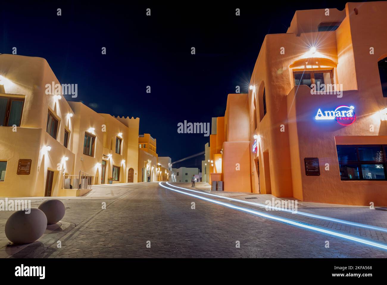 FIFA World Cup Qatar 2022 hosted by Lusail City Lights in Qatar 2022 ...