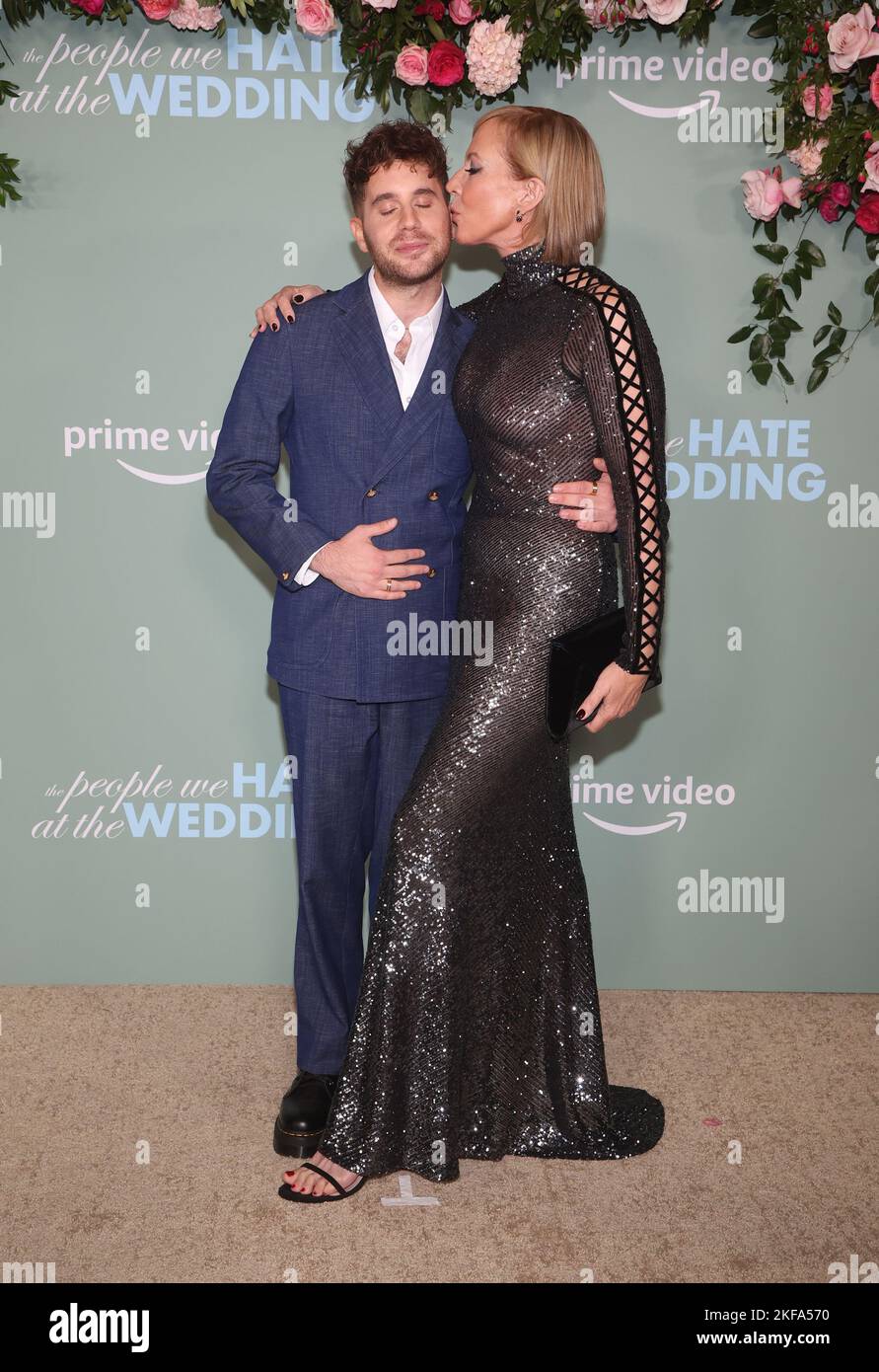 16 November 2022 -Los Angeles, California - Allison Janney, Ben Platt ...