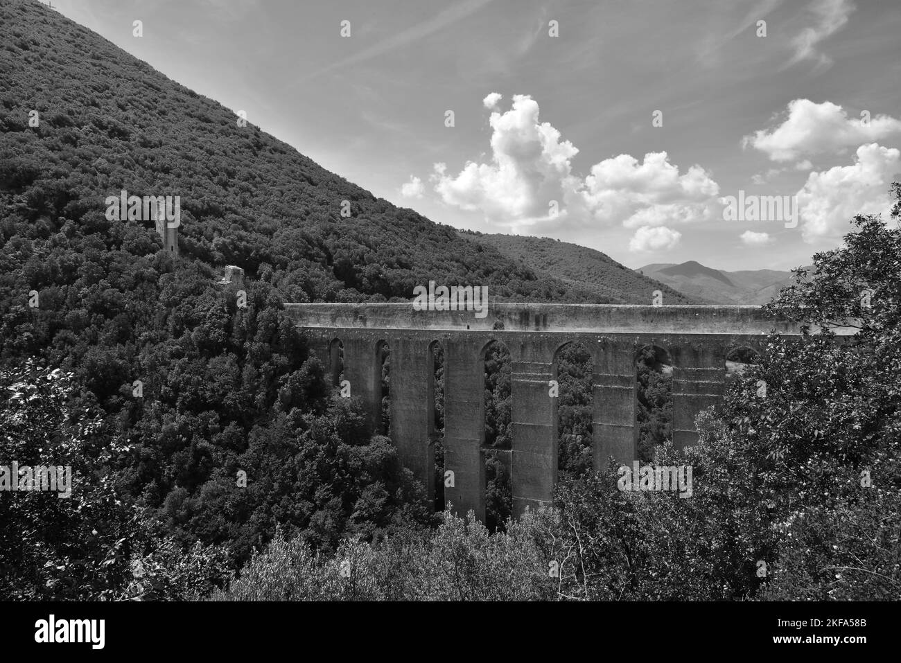 Spoleto (Italy) - The charming medieval village in Umbria region with ...