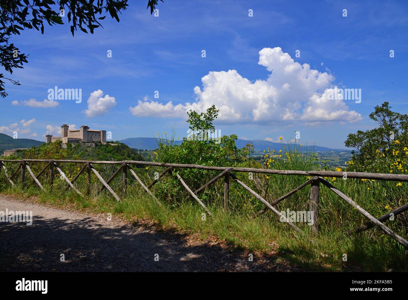 Spoleto (Italy) - The charming medieval village in Umbria region with ...