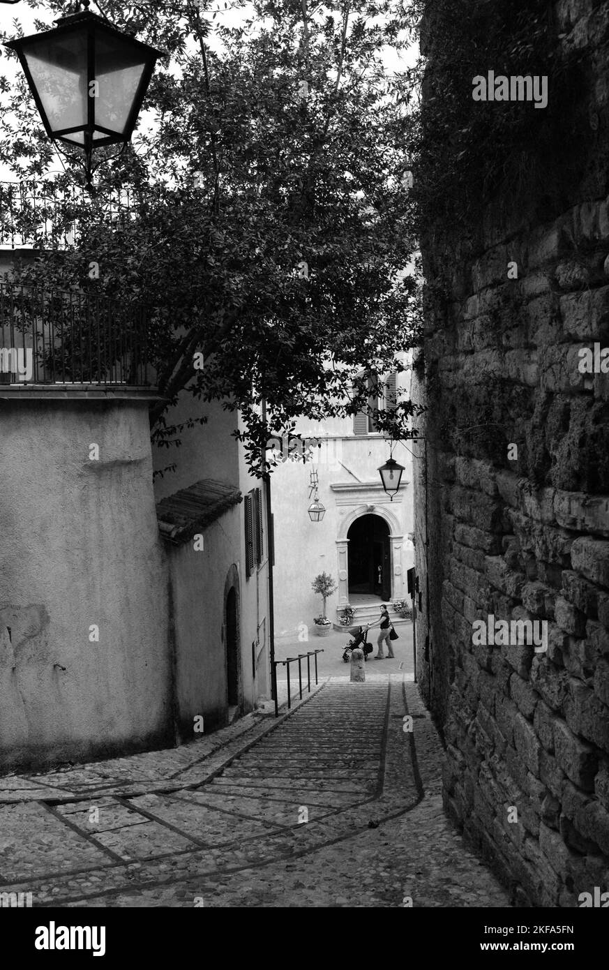 Spoleto (Italy) - The charming medieval village in Umbria region with ...