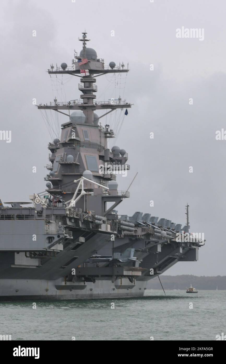USS GERALD R FORD Stock Photo - Alamy