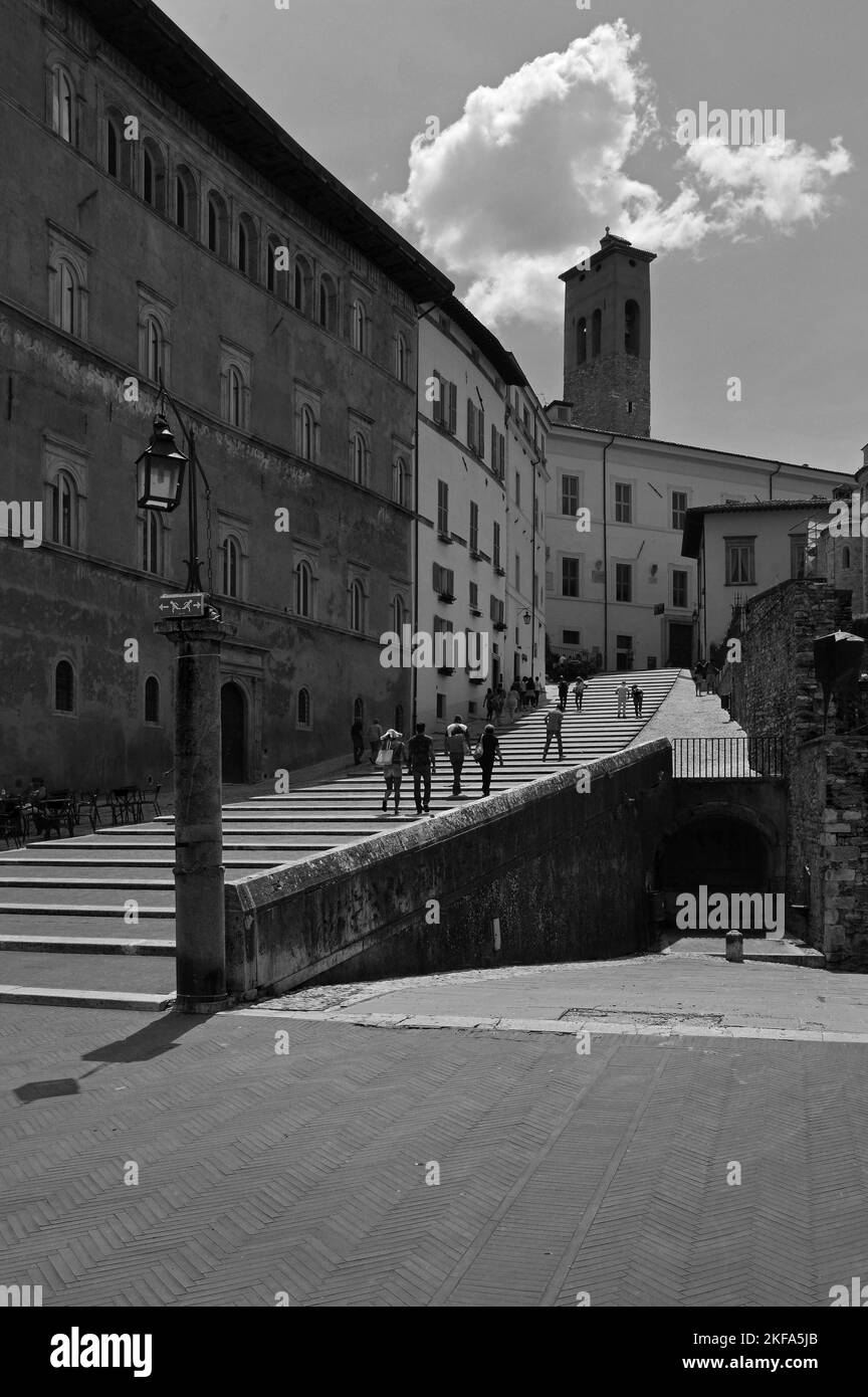 Spoleto (Italy) - The charming medieval village in Umbria region with ...