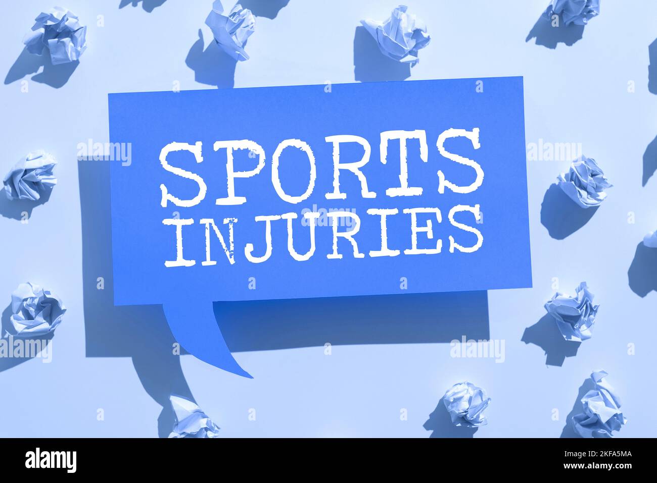 Sign displaying Sports Injuries. Conceptual photo injuries that occur ...