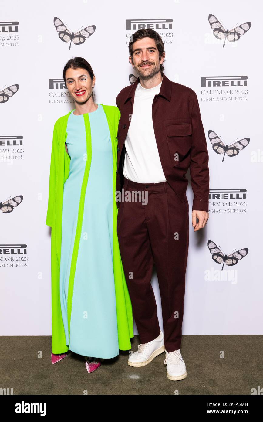 Marta Ferri , Carlo Borromeo Pirelli Calendar 2023 Presentation -Love ...