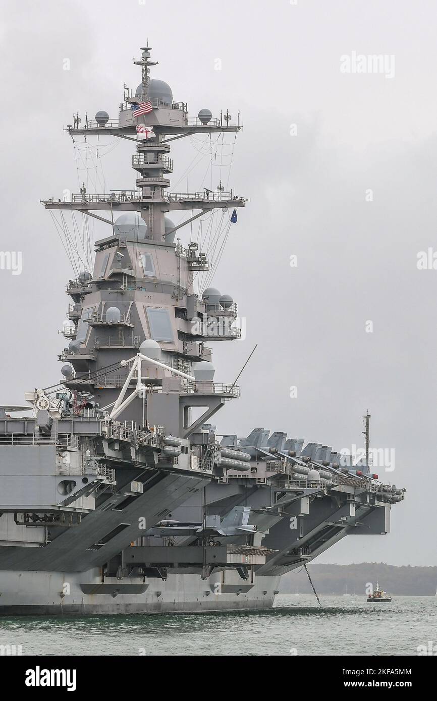 USS GERALD R FORD Stock Photo - Alamy