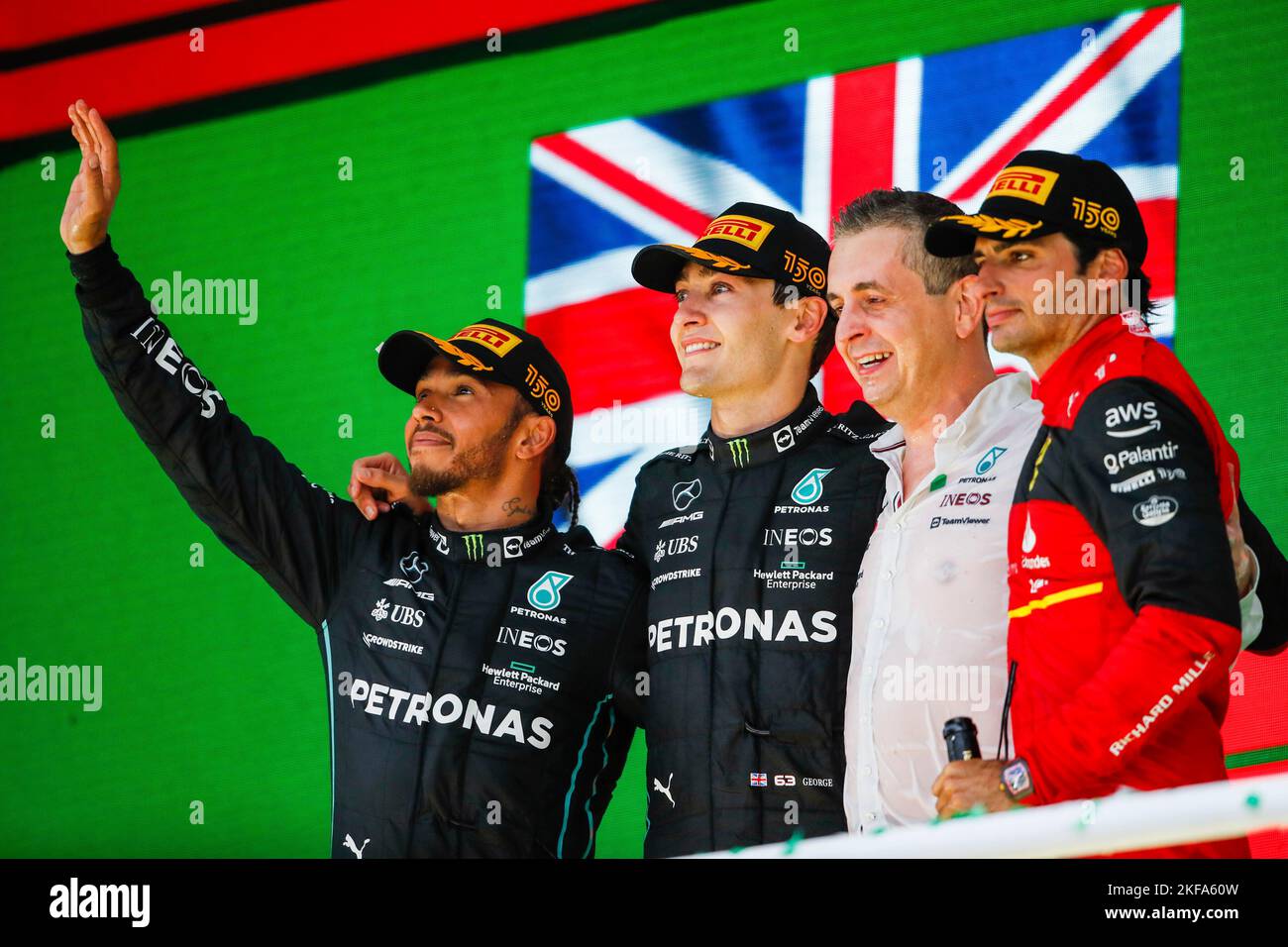 Sao Paulo, Brazil. 13th Nov, 2022. #44 Lewis Hamilton (GBR, Mercedes ...