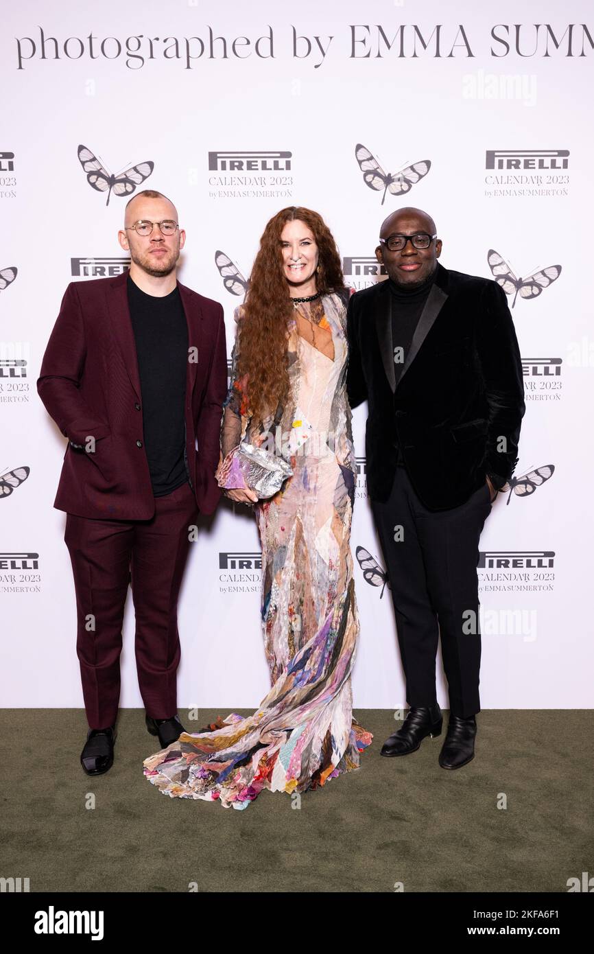 Alec Maxwell , Emma Summerton , Edward Enninful Pirelli Calendar 2023 ...