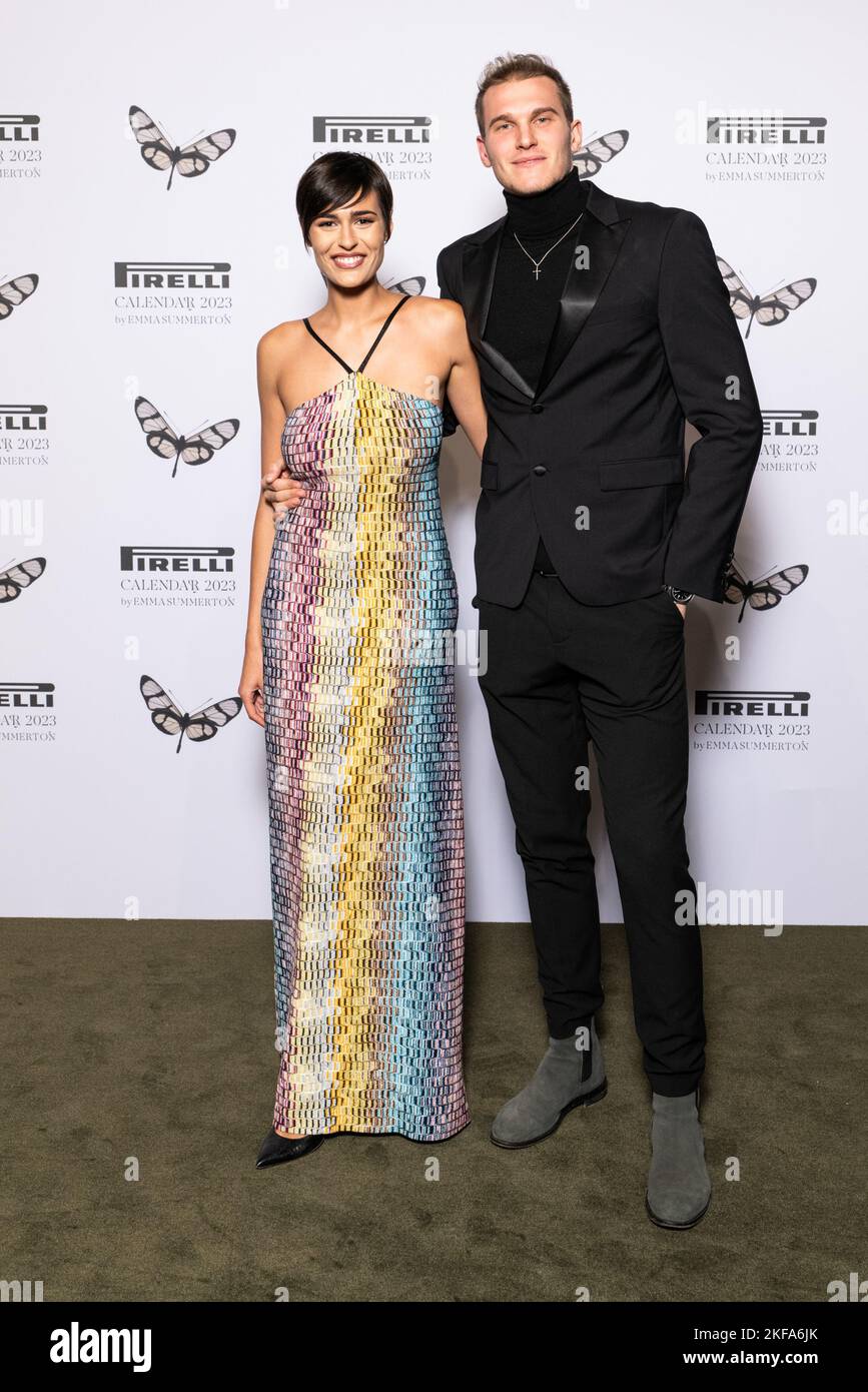 Alice Sabatini , Gabriele Benetti Pirelli Calendar 2023 Presentation ...