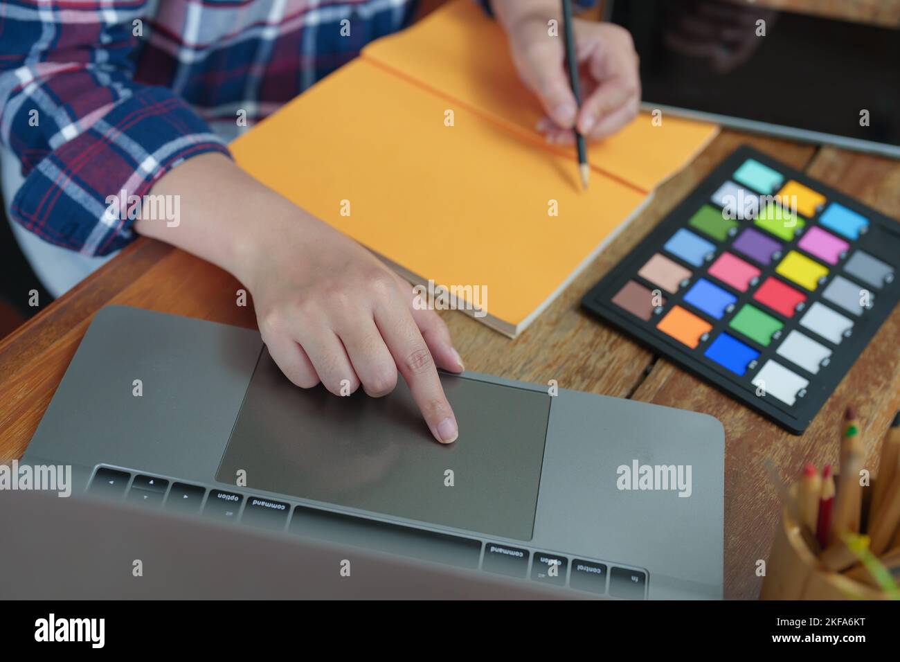 A group of professional web developer and graphic designer Stock Photo ...